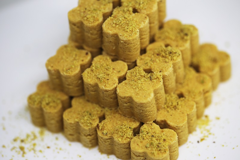 Chickpea Cookies (Nokhodchi) - Saba Bakery